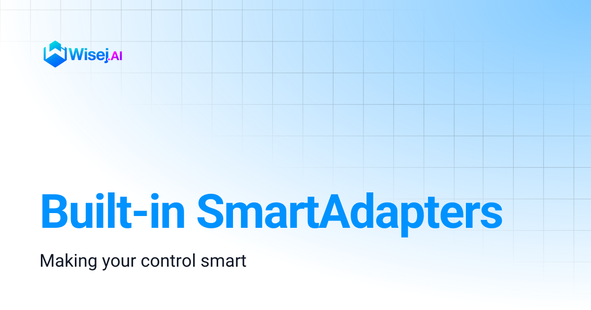 Built-in SmartAdapters | Wisej.AI