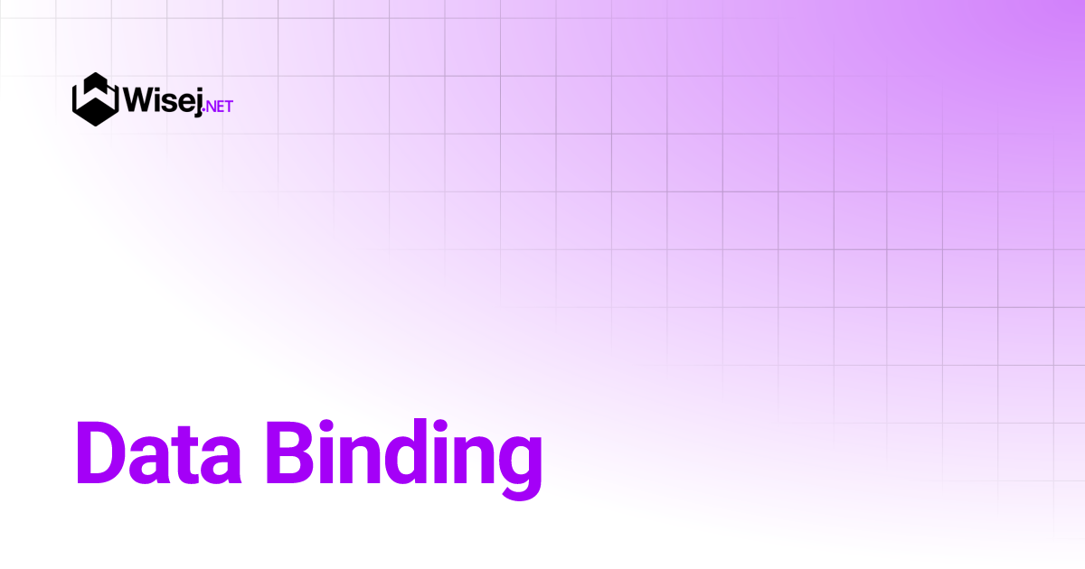 Data Binding | Wisej.NET API