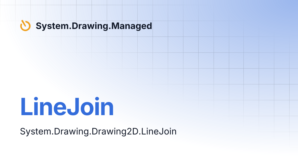 LineJoin | System.Drawing.Managed